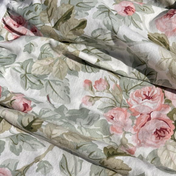 Laura Ashley | Bedding | Queen Size Vintage Laura Ashley Cottage Rose ...